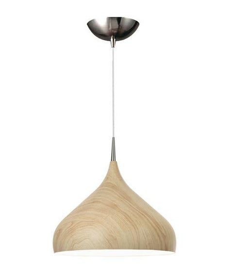 Zara Pendant Light Large Oak by Lighting Superstore